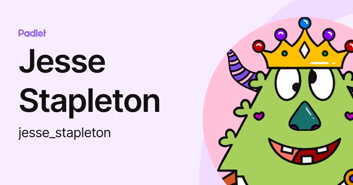 Jesse Stapleton (jesse_stapleton) profile | Padlet