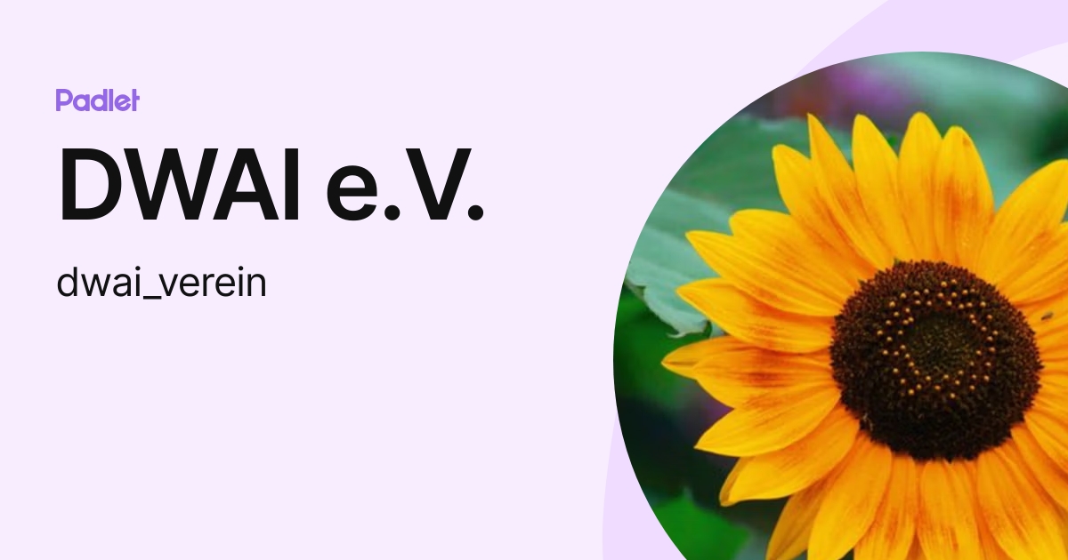 DWAI e.V. (dwai_verein) profile | Padlet