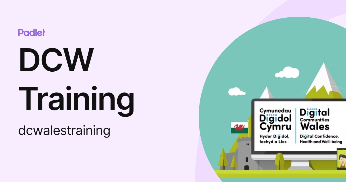 DCW Training (dcwalestraining) profile | Padlet