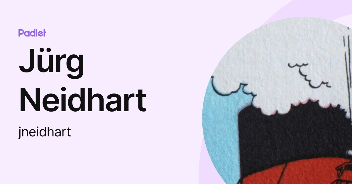 Jürg Neidhart (jneidhart) profile | Padlet