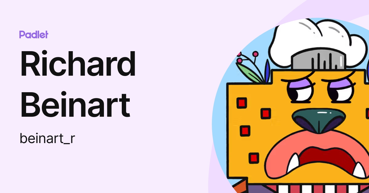 Richard Beinart (beinart_r) profile | Padlet