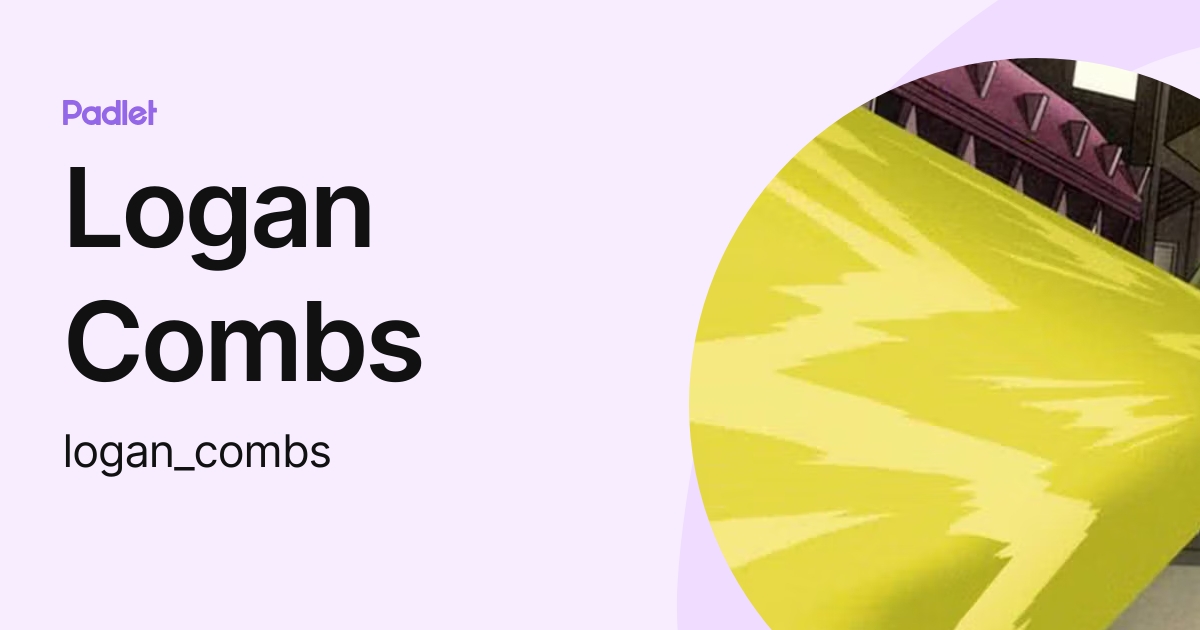 Logan Combs (logan_combs) profile | Padlet