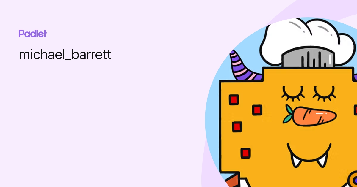 michael_barrett profile | Padlet