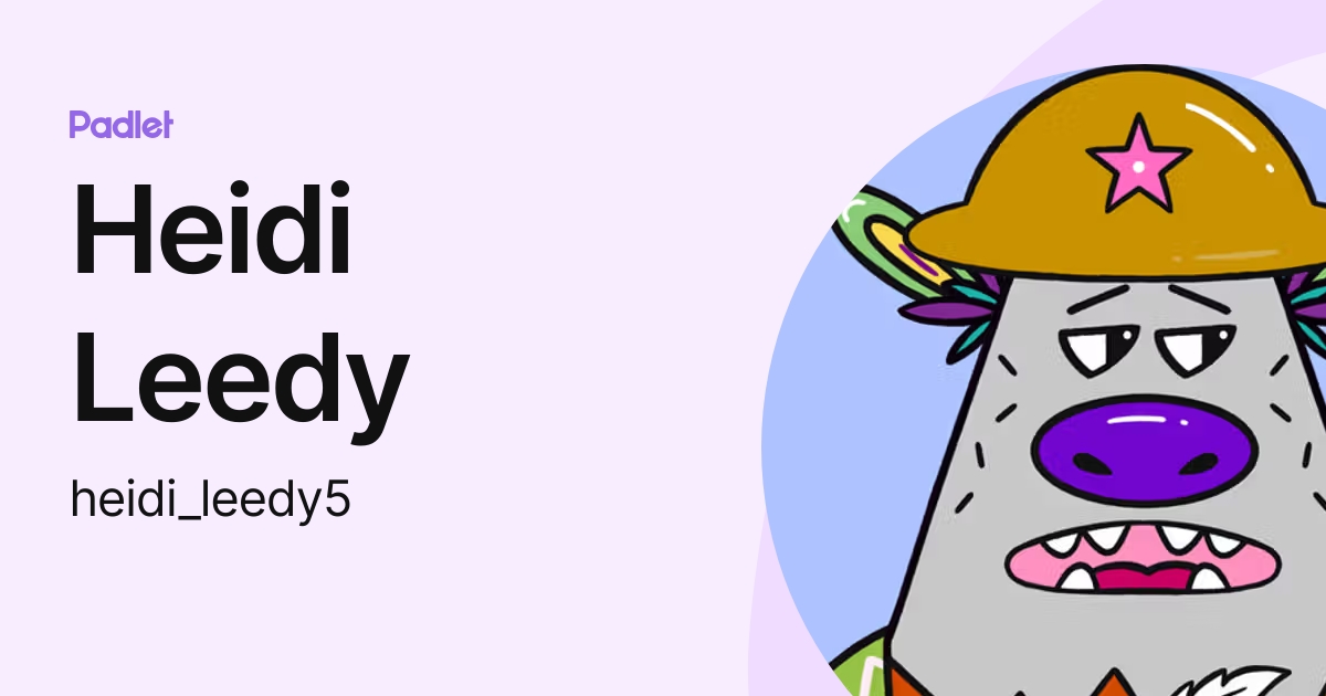 Heidi Leedy (heidi_leedy5) profile | Padlet