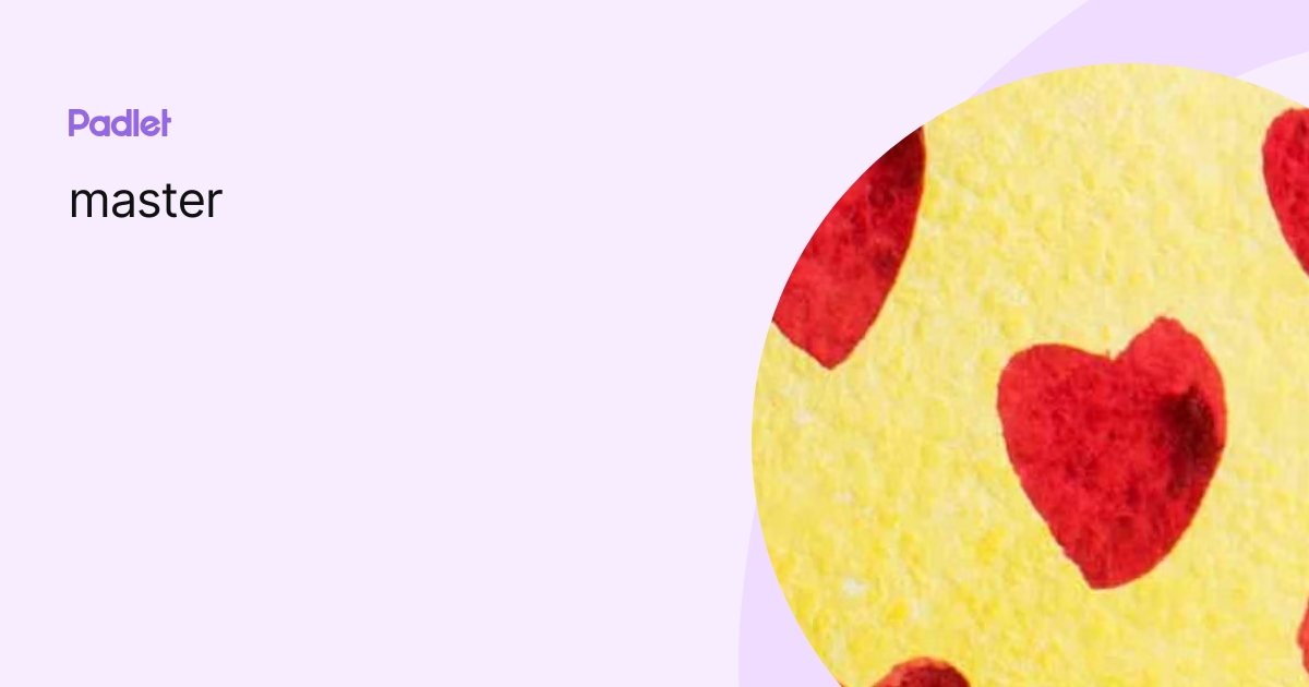 master profile | Padlet