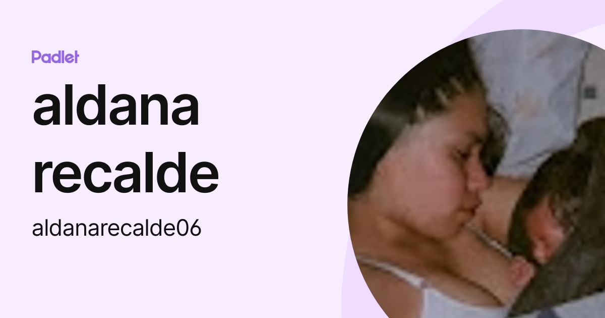 aldana recalde (aldanarecalde06) profile | Padlet