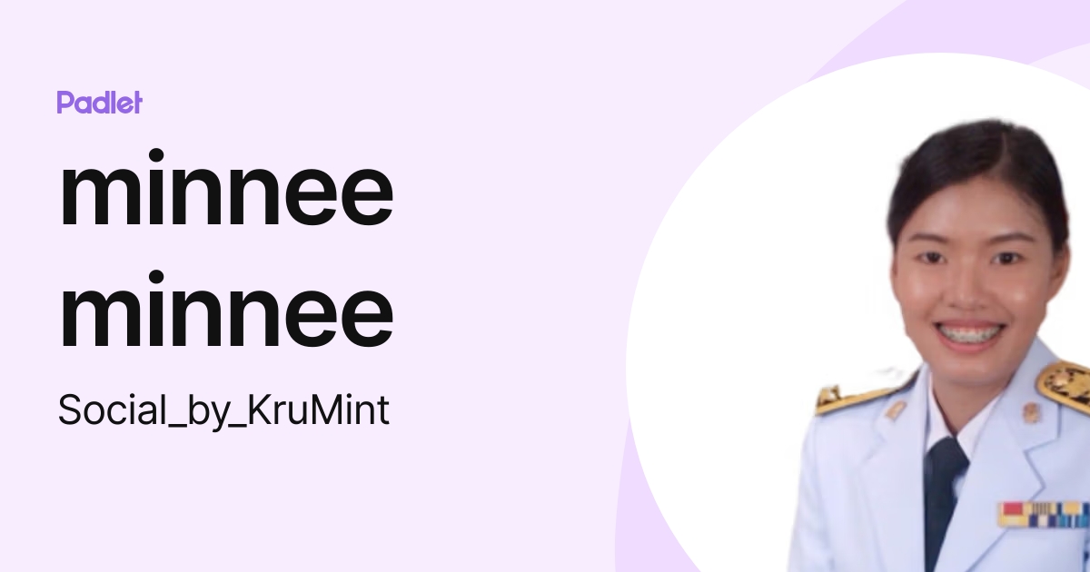minnee minnee (Social_by_KruMint) profile | Padlet