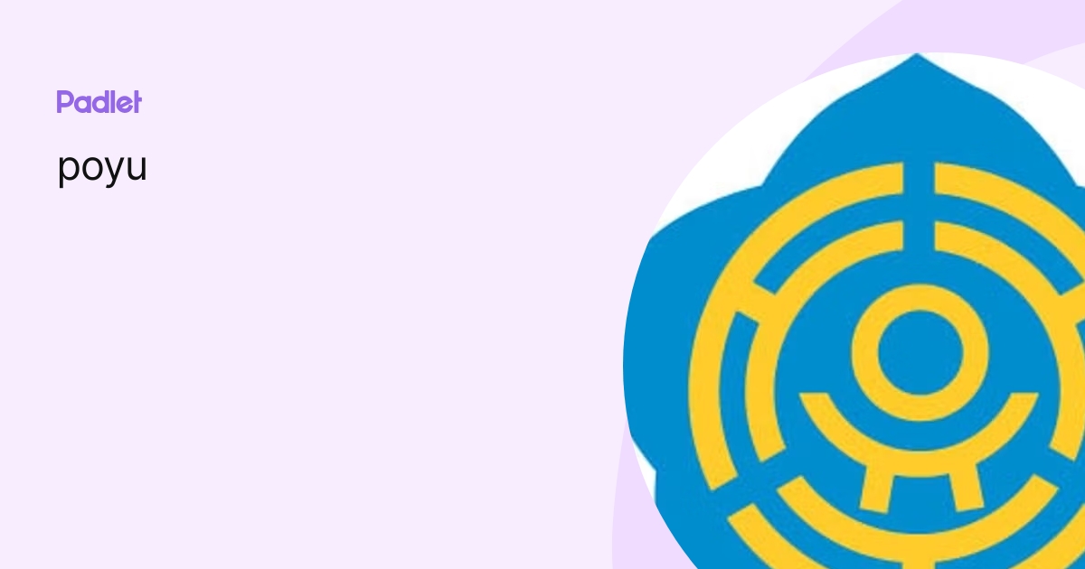 poyu profile | Padlet