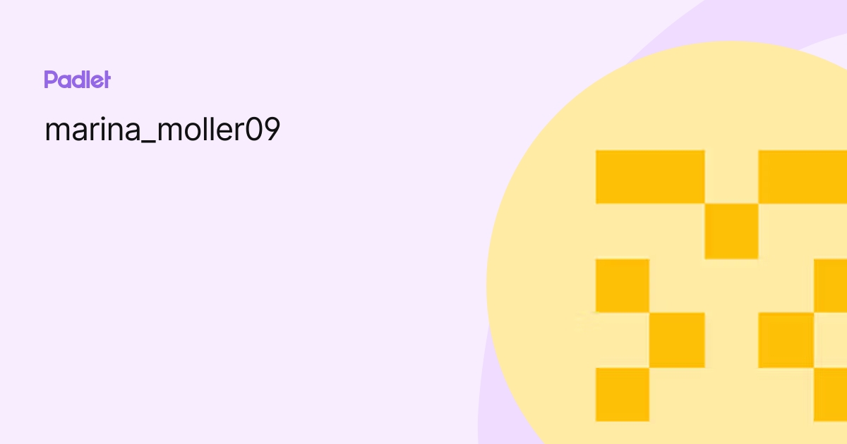 marina_moller09 profile | Padlet