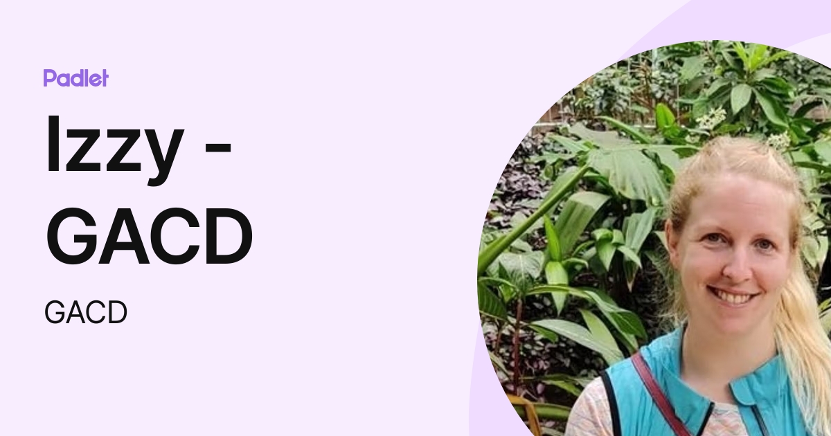 GACD (GACD) profile | Padlet