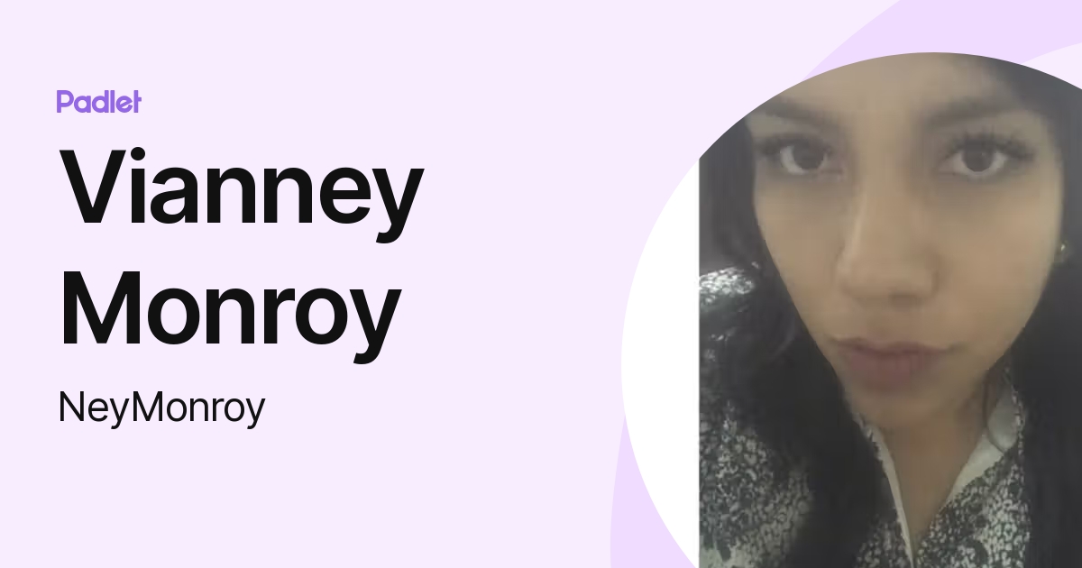 Vianney Monroy (NeyMonroy) profile | Padlet