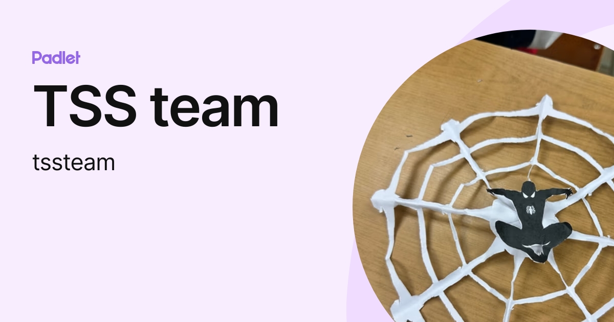 TSS team (tssteam) profile | Padlet