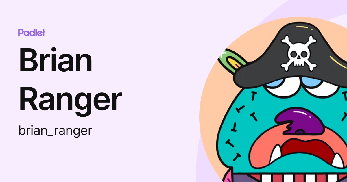 Brian Ranger (brian_ranger) profile | Padlet