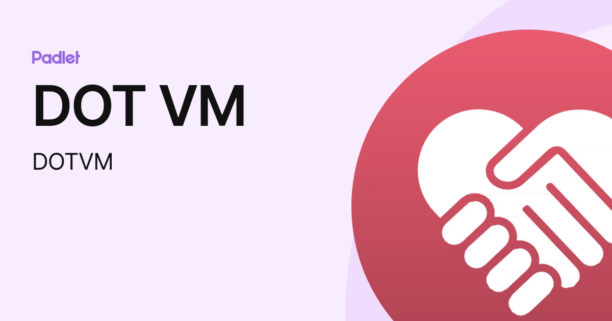 DOT VM (DOTVM) profile | Padlet