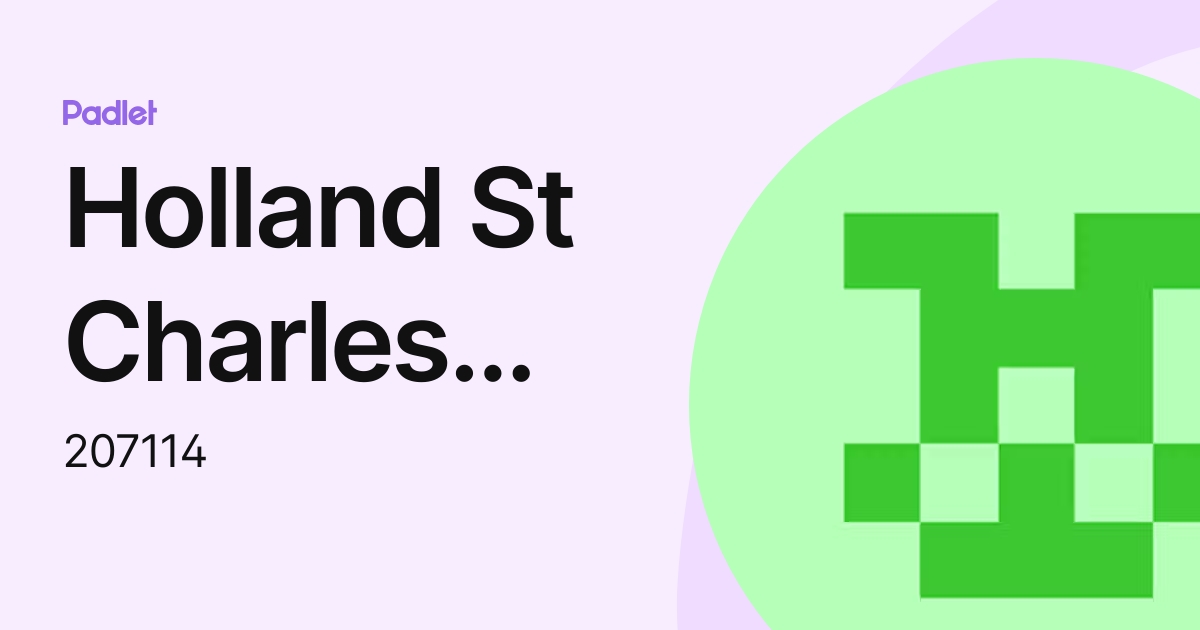 Holland St Charles Faller (207114) profile | Padlet