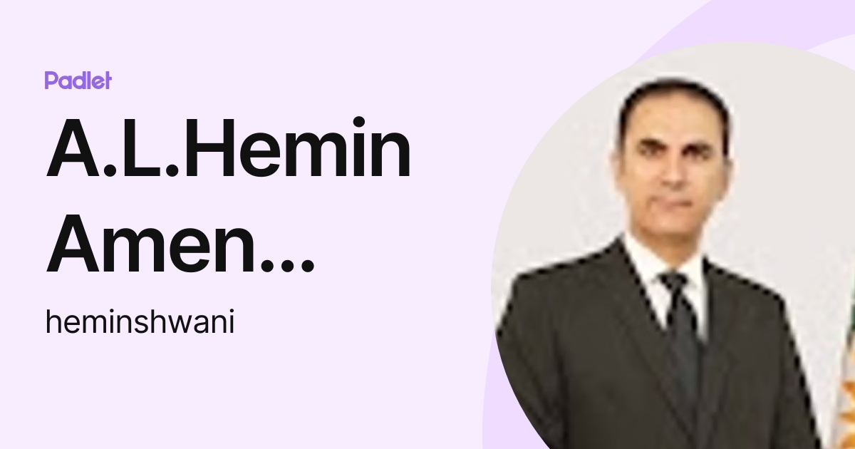 A.L.Hemin Amen Shwani (heminshwani) profile | Padlet