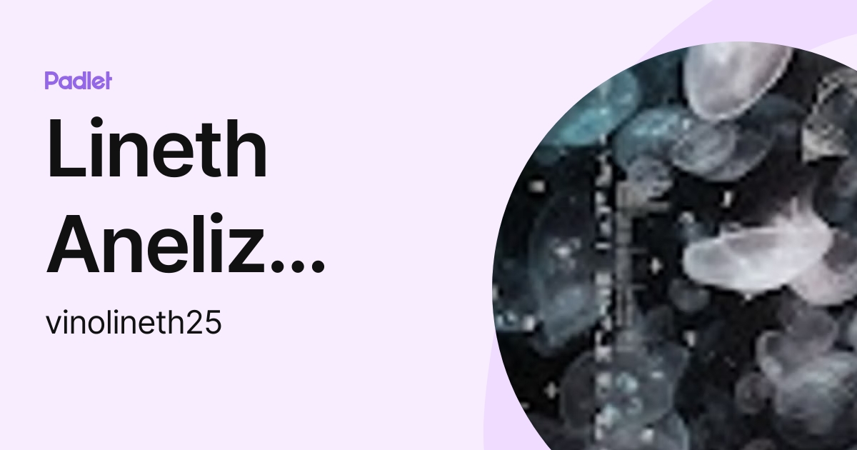 Lineth Aneliz Vino Yanarico (vinolineth25) profile | Padlet