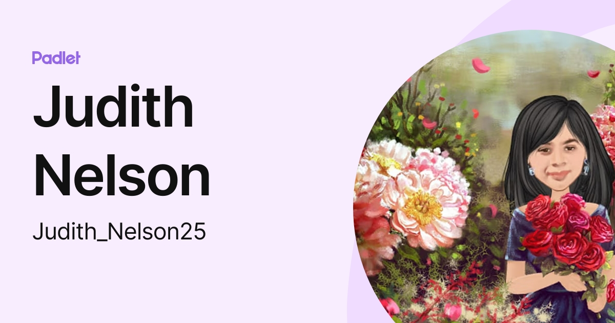 Judith Nelson (Judith_Nelson25) profile | Padlet