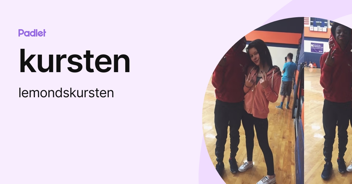 kursten (lemondskursten) profile | Padlet