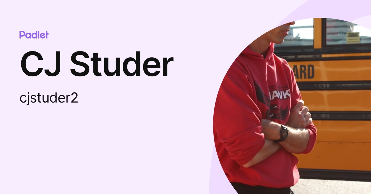 CJ Studer (cjstuder2) profile | Padlet