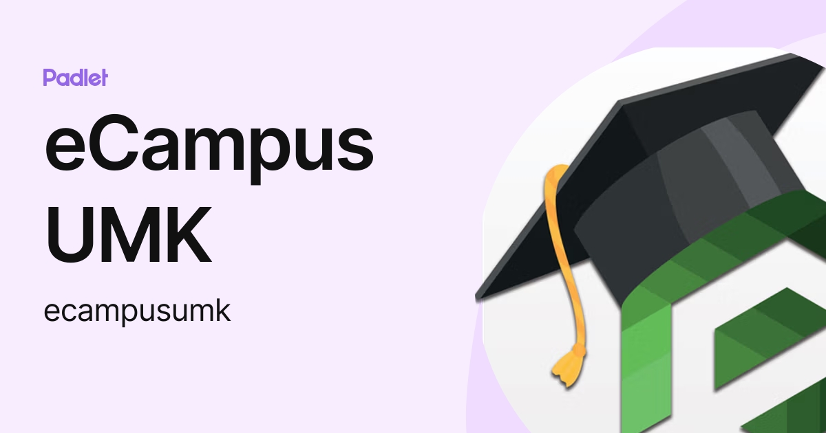 eCampus UMK (ecampusumk) profile | Padlet