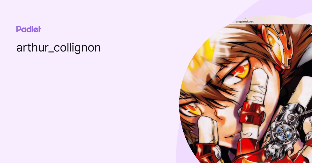 arthur_collignon profile | Padlet