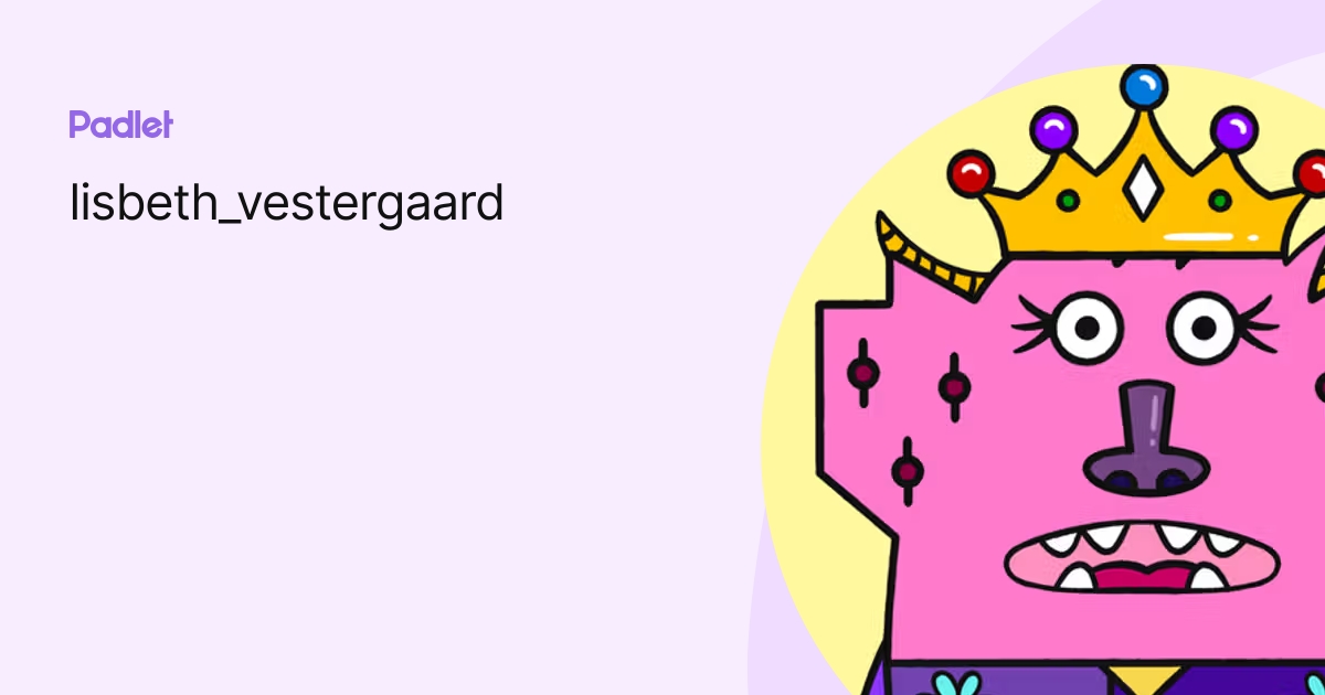 lisbeth_vestergaard profile | Padlet