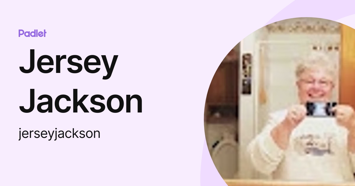 Jersey Jackson Jerseyjackson Profile Padlet