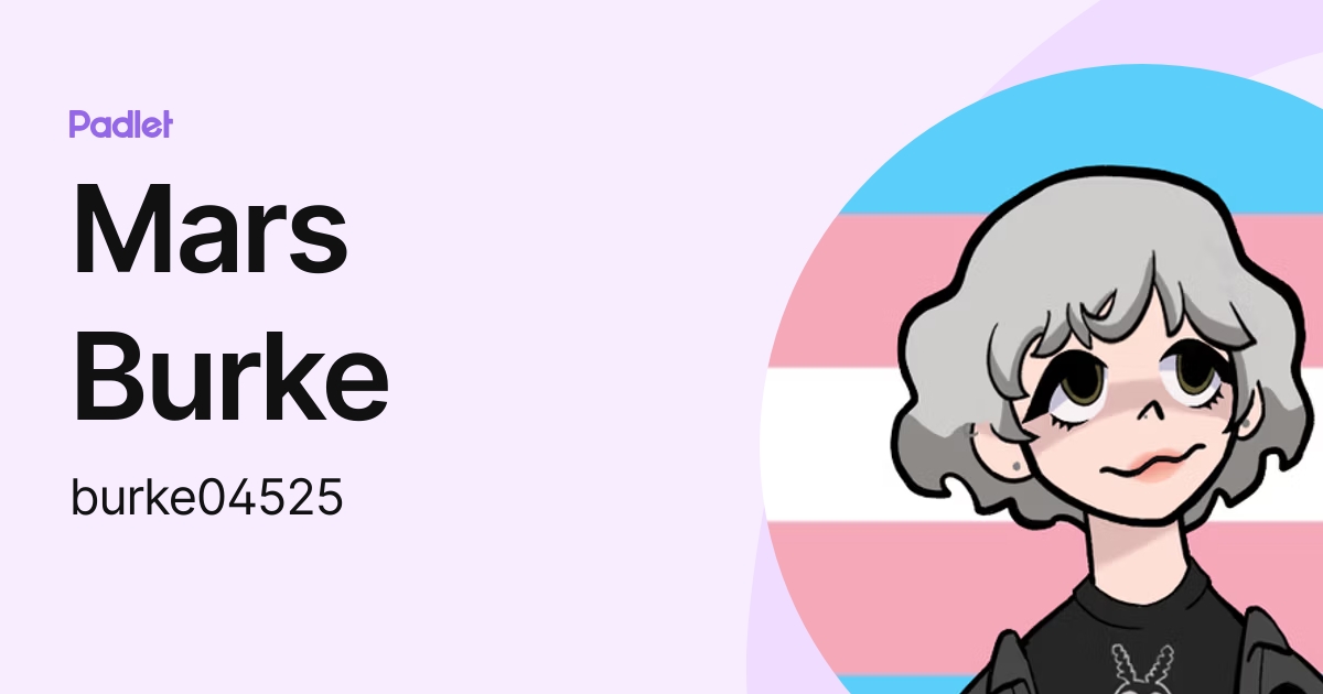 Mars Burke (burke04525) profile | Padlet