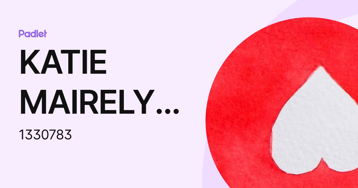 KATIE MAIRELY FAUSTO PORTILLO (1330783) perfil | Padlet