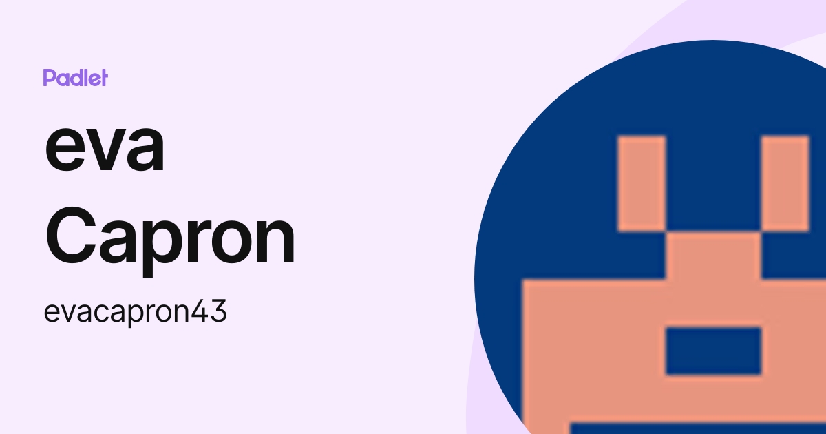 eva Capron (evacapron43) profile | Padlet