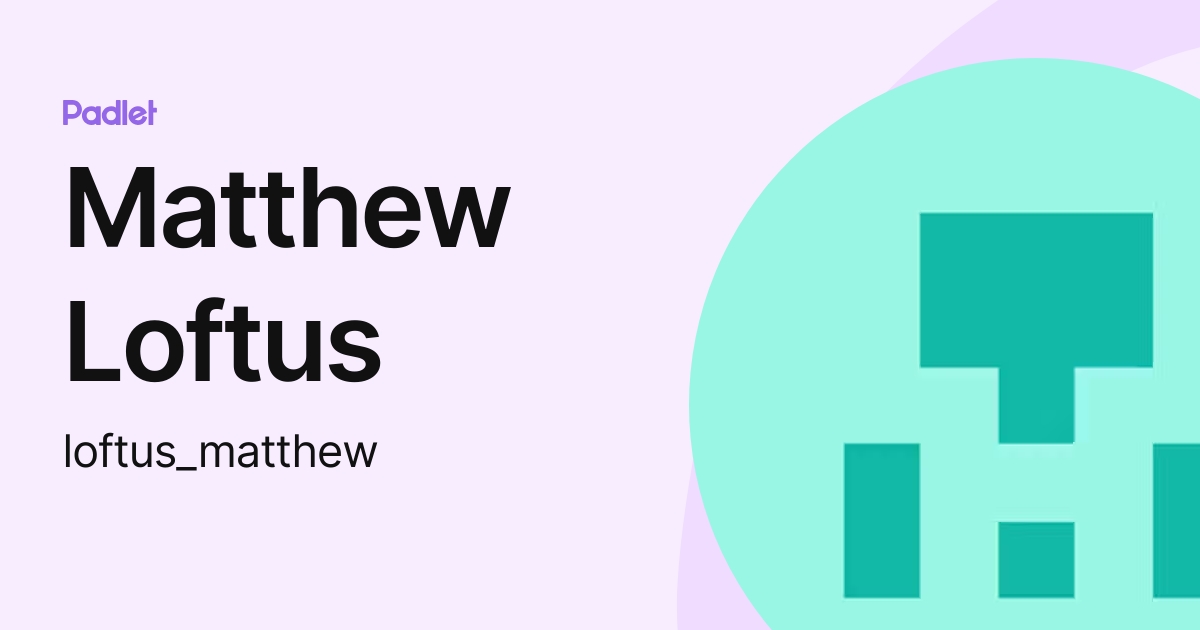 Matthew Loftus (loftus_matthew) profile | Padlet