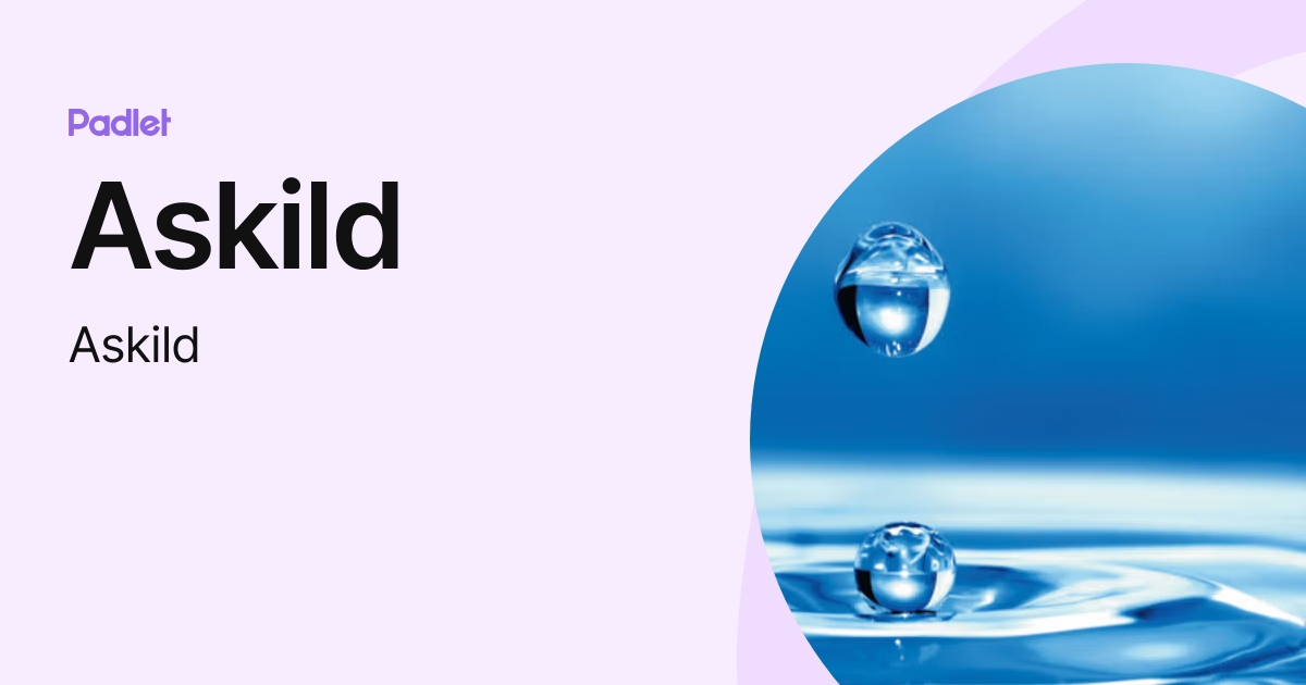 Askild (Askild) profile | Padlet