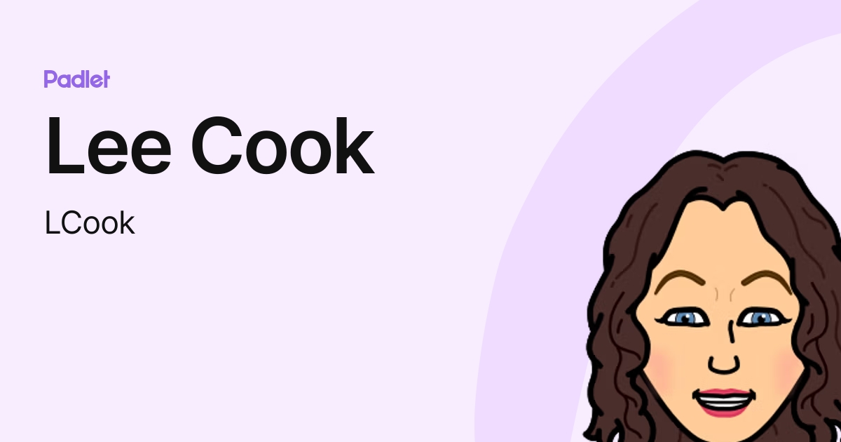Lee Cook (LCook) profile | Padlet