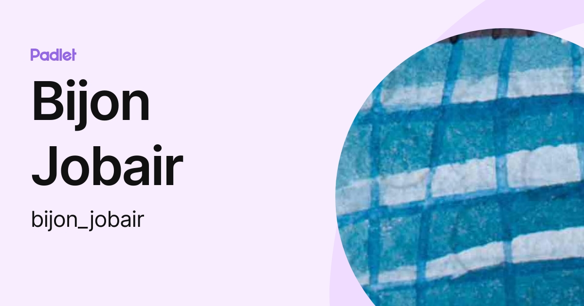 Bijon Jobair (bijon_jobair) profile | Padlet