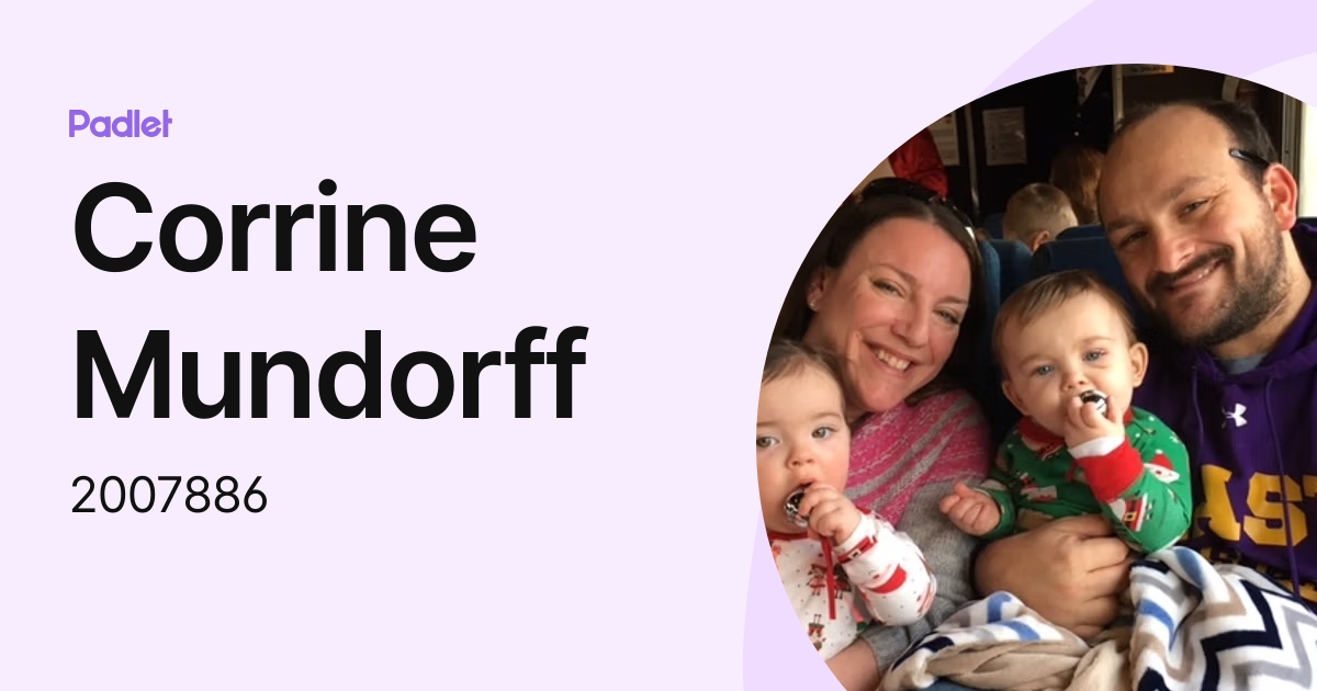 Corrine Mundorff (2007886) profile | Padlet