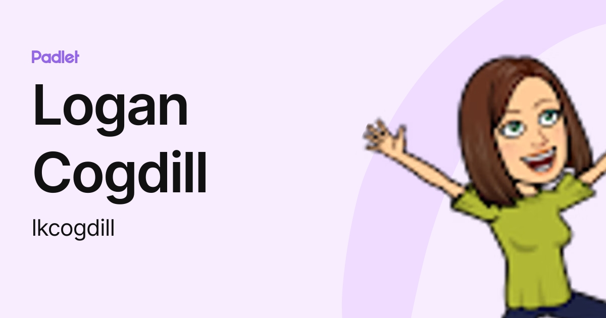 Logan Cogdill (lkcogdill) profile | Padlet