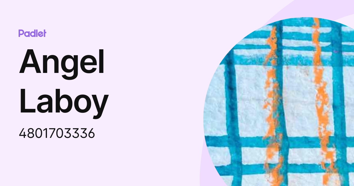 Angel Laboy (4801703336) profile | Padlet