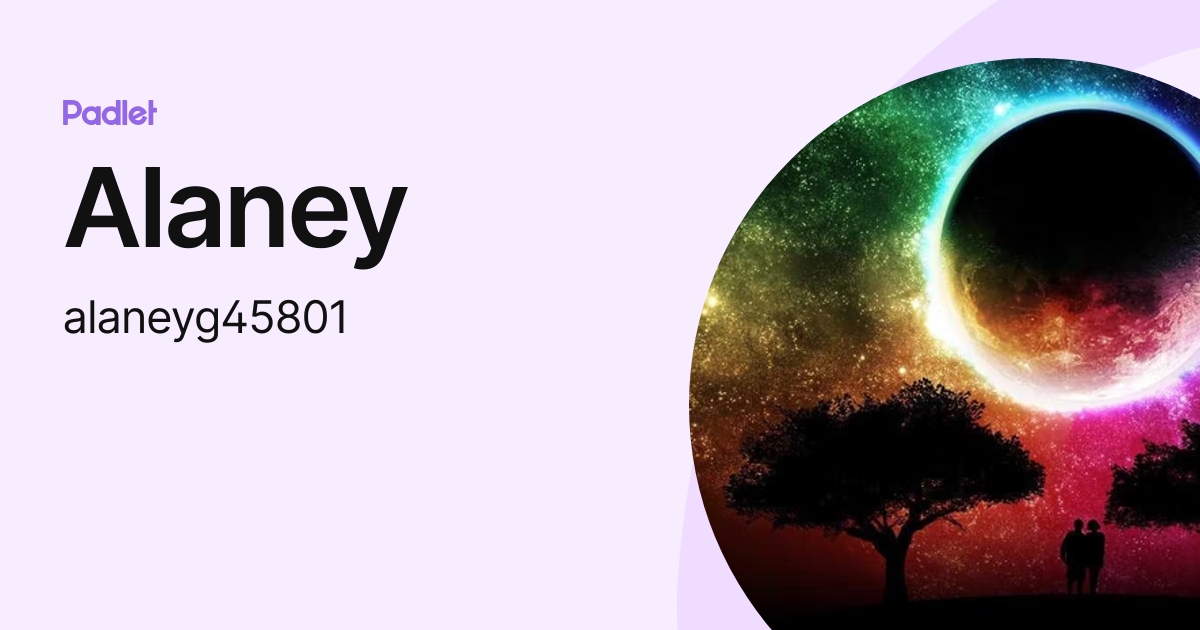 Alaney (alaneyg45801) profile | Padlet