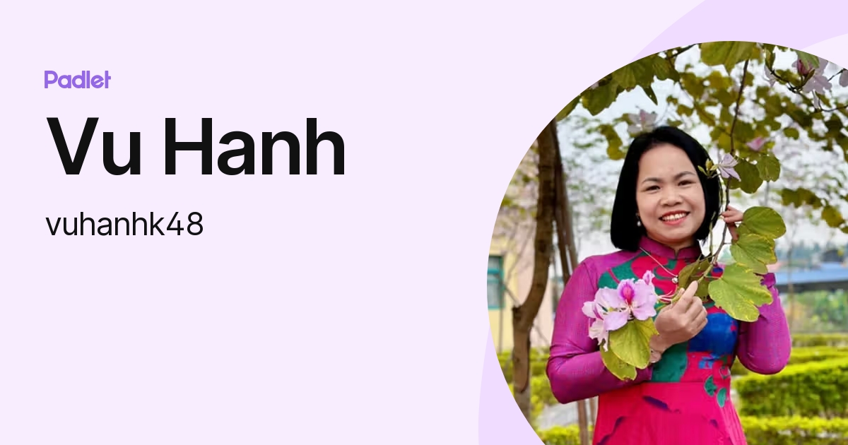 Vu Hanh (vuhanhk48) profile | Padlet