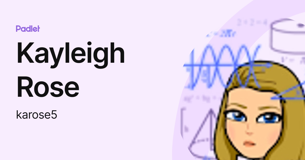 Kayleigh Rose (karose5) profile | Padlet