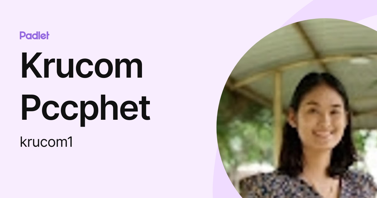 Krucom Pccphet (krucom1) profile | Padlet