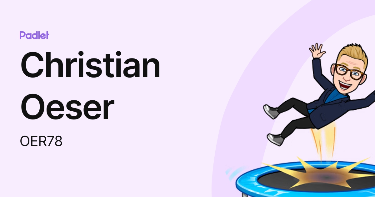 Christian Oeser (seqmv_hgw) profile | Padlet