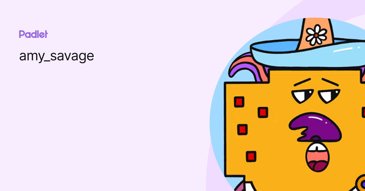 amy_savage profile | Padlet