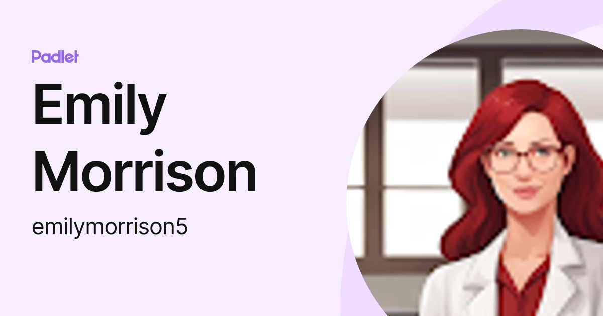 Emily Morrison (emilymorrison5) profile | Padlet