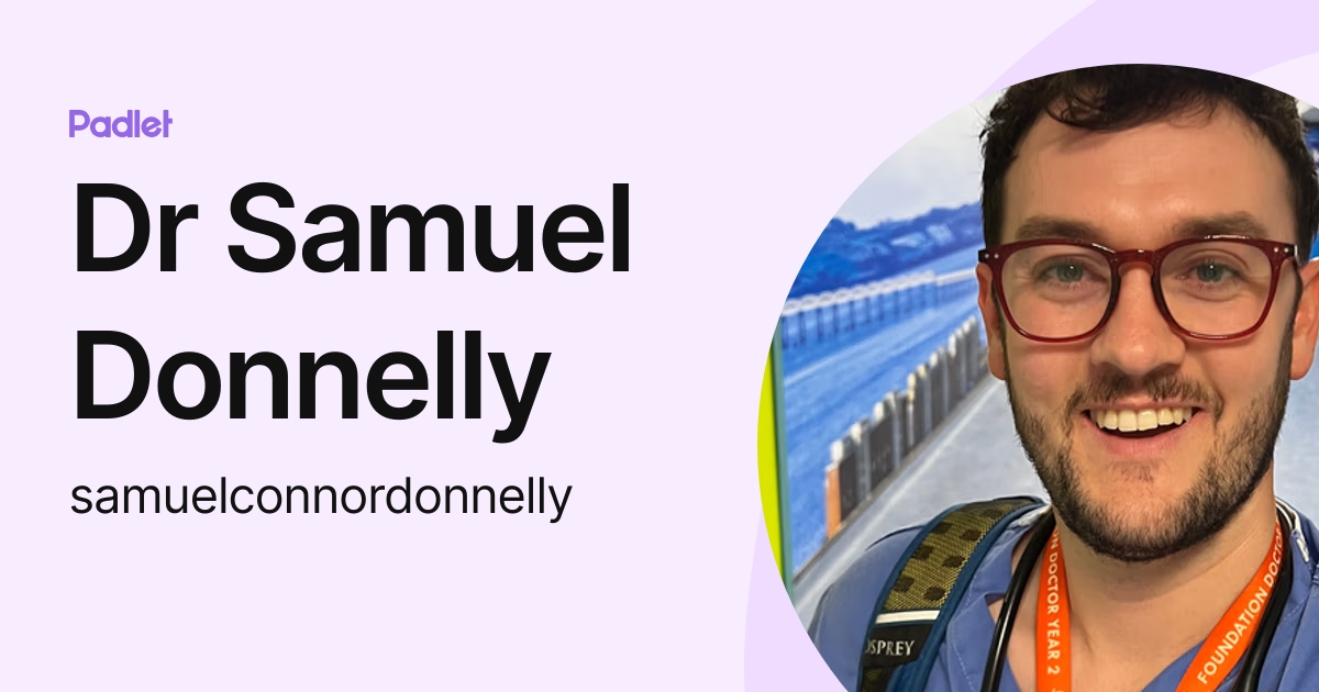 Sam Donnelly (samuelconnordonnelly) profile | Padlet