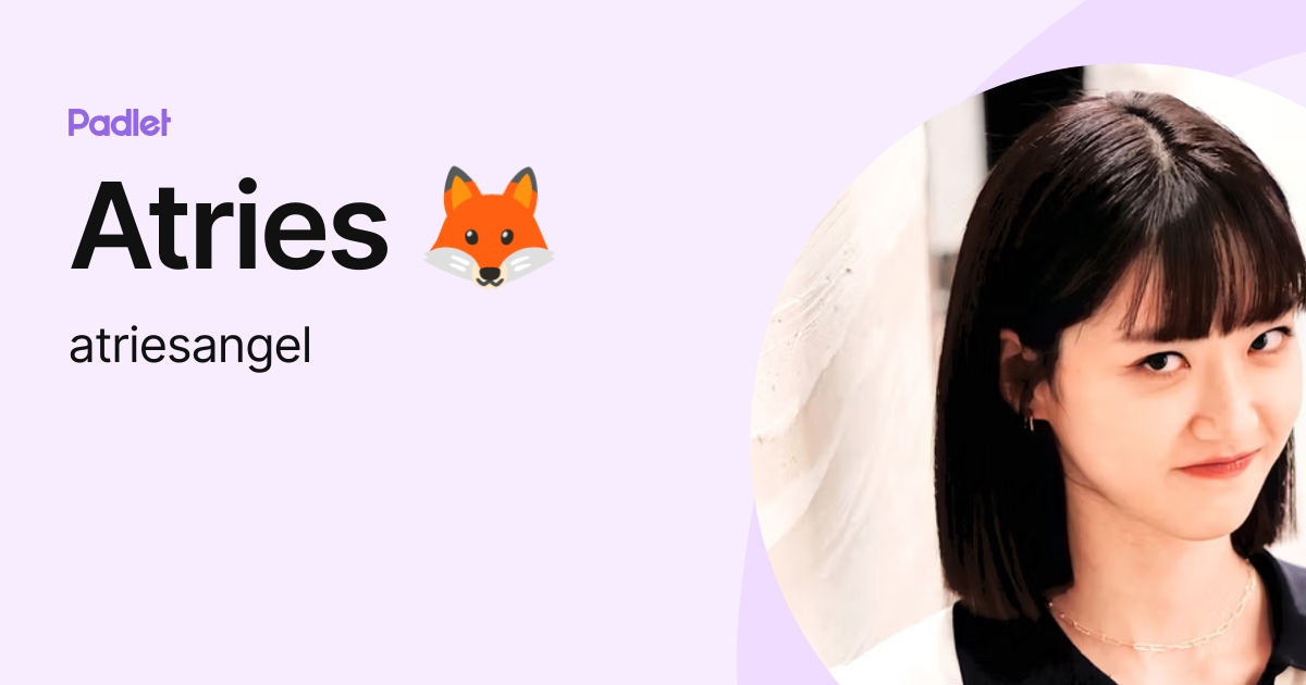 Atries 🦊 (atriesangel) profile | Padlet