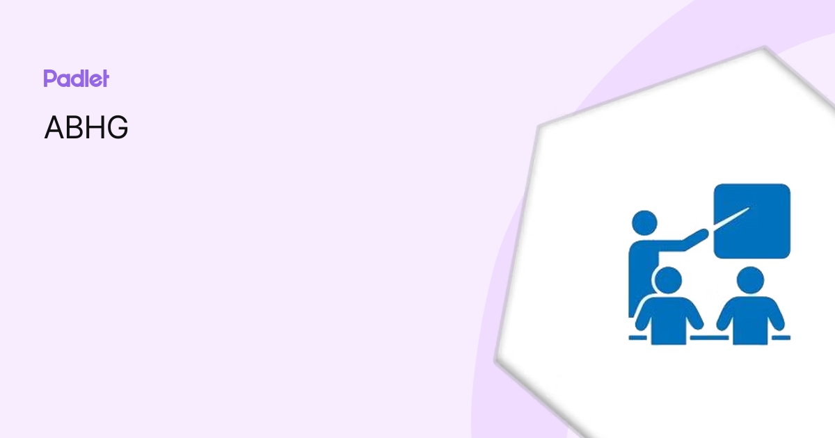 ABHG profile | Padlet