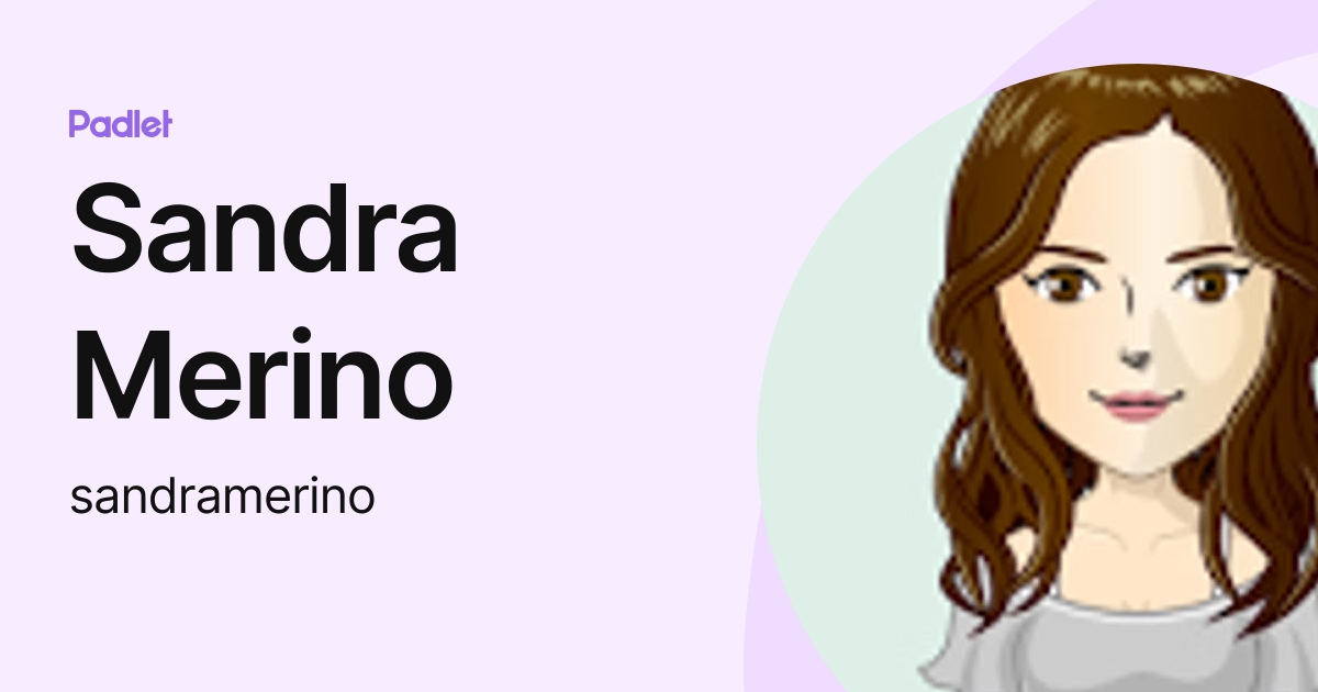 Sandra Merino (sandramerino) profile | Padlet