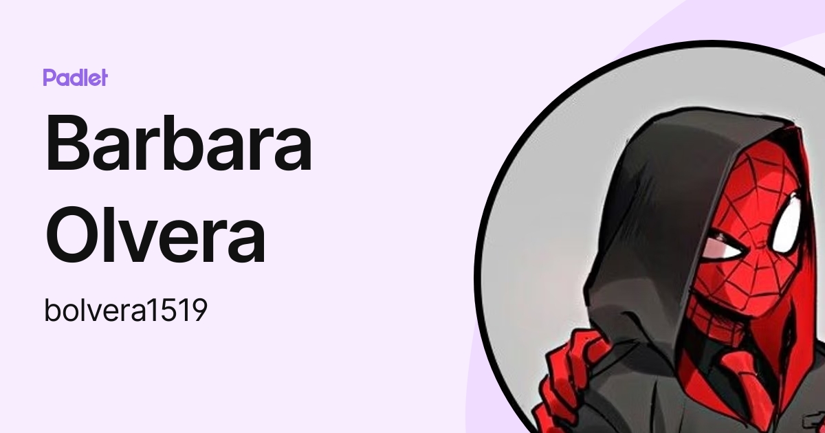 Barbara Olvera (bolvera1519) profile | Padlet